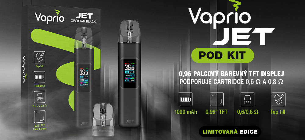 Vaprio - Elektronické cigarety, náplne a príslušenstvo